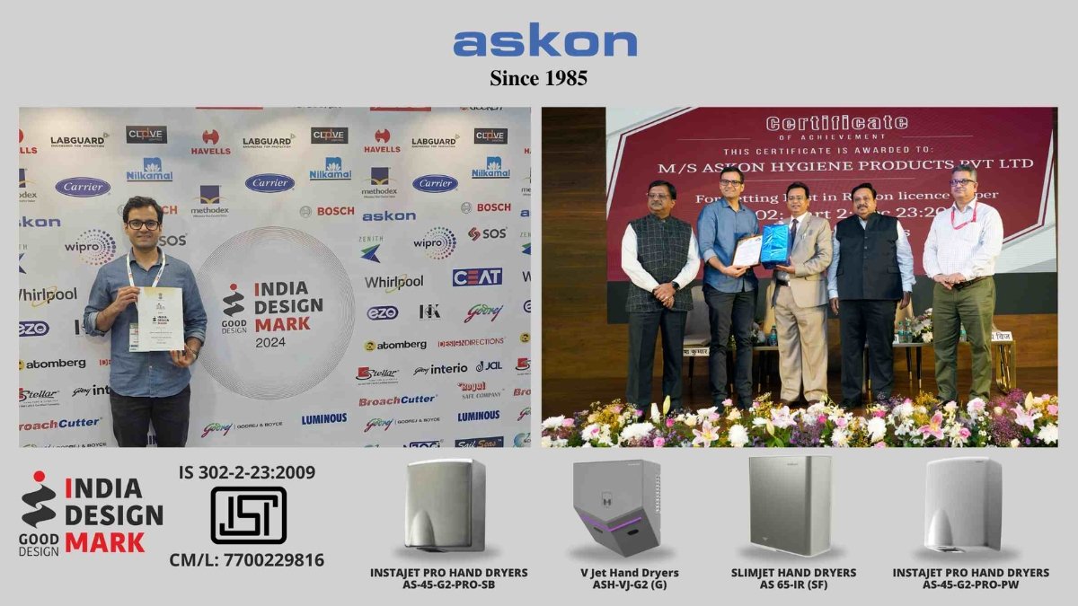 Askon Becomes India’s First Company With BIS Certification (ISI Mark ...